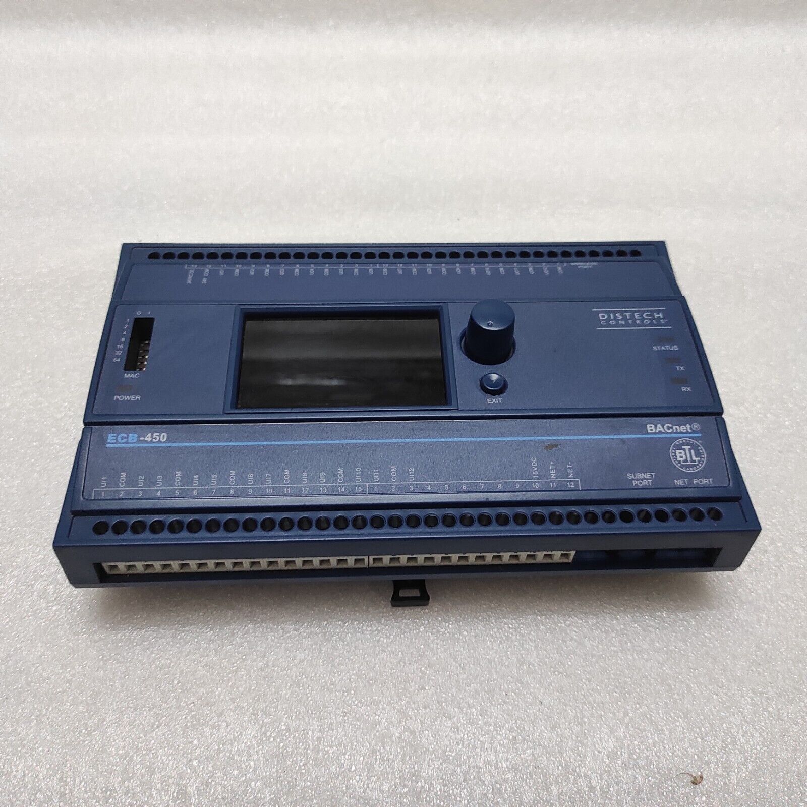 DISTECH CONTROLS ECB-450 BACNET B-AAC 24-POINT PROGRAMMABLE CONTROLLER ...