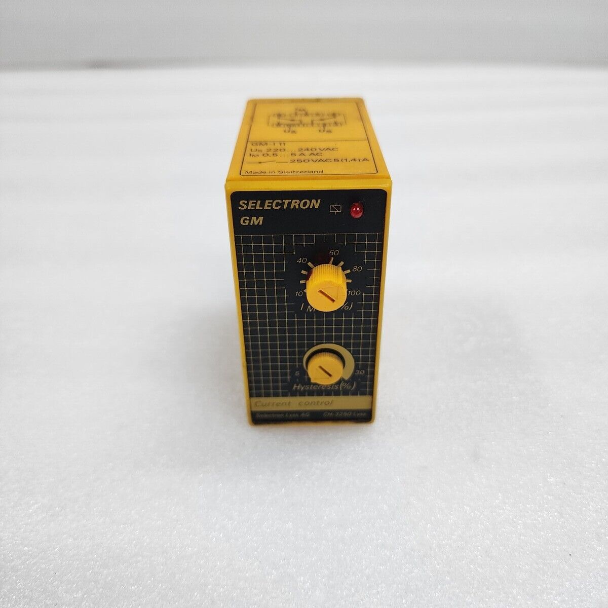 SELECTRON GM-I 11 CURRENT CONTROL 5A 220-240VAC – ARE Marine