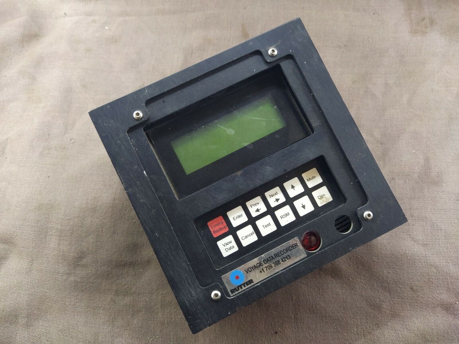 Rutter RT-2150 Operation and Alarm Unit Voyage Data Recorder – ARE Marine