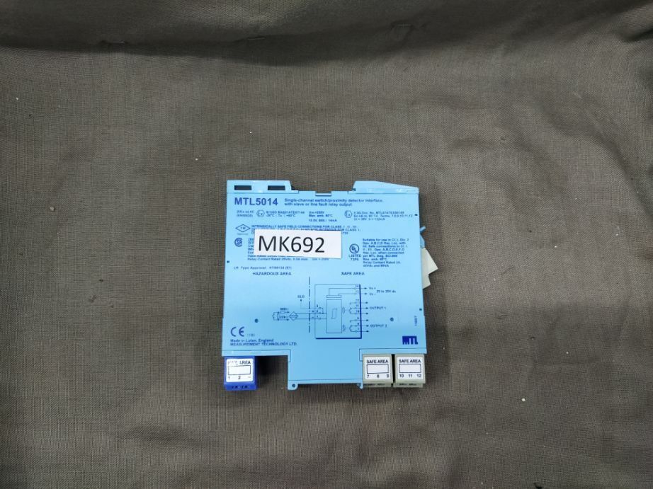 Measurement Technology MTL 5014 Single Channel Switch/Proximity ...